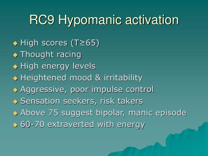 PPT - MMPI-2 Restructured Clinical Scales (RC) Scales PowerPoint ...