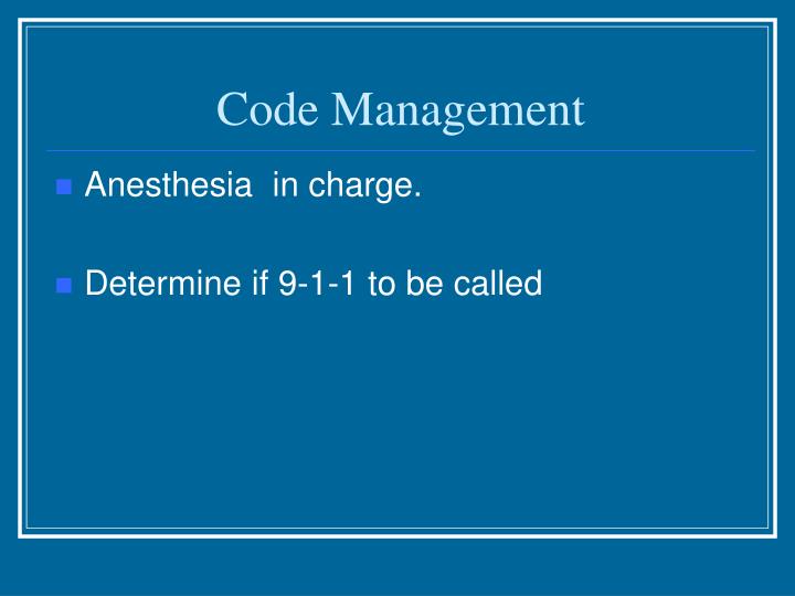 PPT - Code Blue PowerPoint Presentation - ID:632097