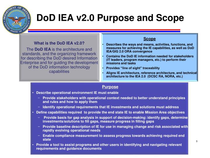 PPT - DoD Information Enterprise Architecture v2.0 PowerPoint ...