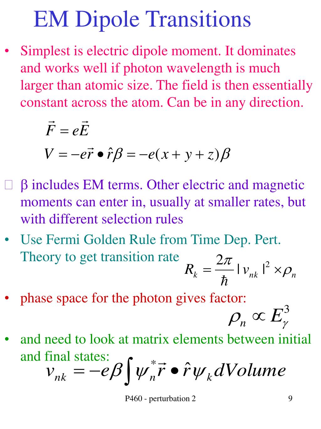 PPT - Time Dependent Perturbation Theory PowerPoint Presentation - ID ... PPT - Time Dependent Perturbation Theory PowerPoint Presentation - ID ...