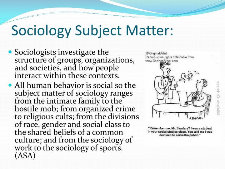 PPT - Sociology PowerPoint Presentation - ID:633560