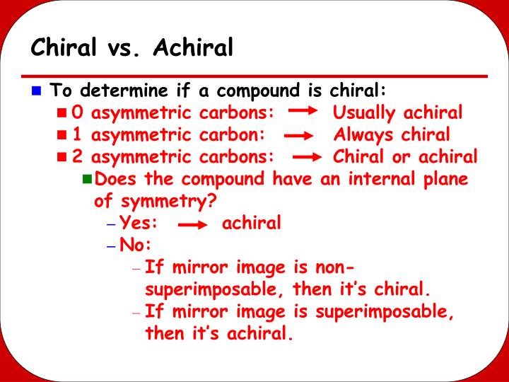 PPT - Unit 3 – Stereochemistry PowerPoint Presentation - ID:633623