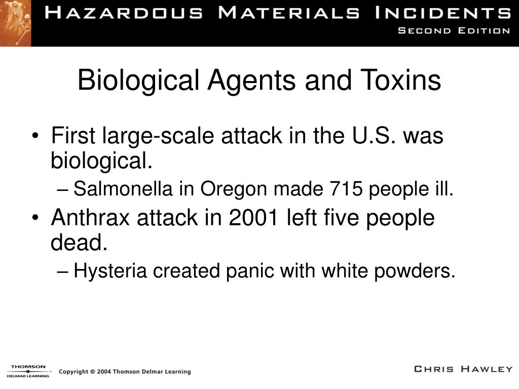 PPT - Hazardous Materials Incidents by Chris Hawley PowerPoint ...