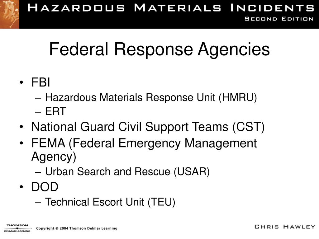 PPT - Hazardous Materials Incidents by Chris Hawley PowerPoint ...