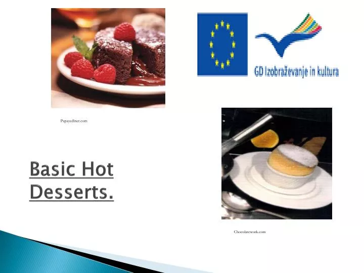 PPT - Basic Hot Desserts. PowerPoint Presentation, free download - ID ...