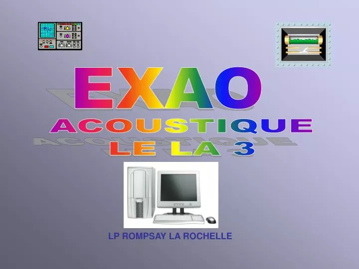 PPT - EXAO PowerPoint Presentation, free download - ID:635654