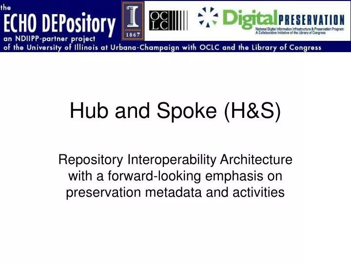 PPT - Hub and Spoke (H&S) PowerPoint Presentation, free download - ID ...