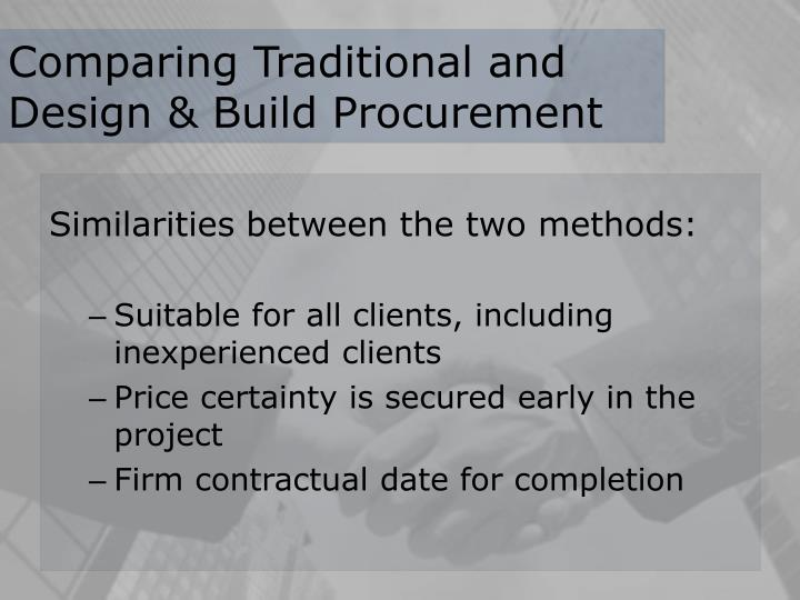 PPT - Different Procurement Methods PowerPoint Presentation - ID:636484