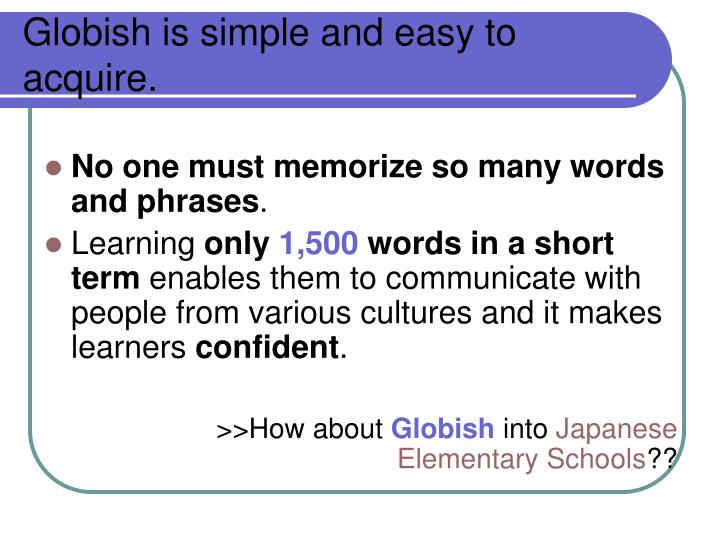 PPT - ADVANTAGES & DISADVANTAGES of Globish PowerPoint Presentation ...