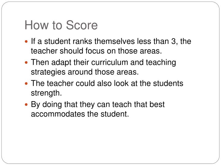 PPT - Self-Rating Scale of Self-Directed Learning(SRSSDL) PowerPoint ...