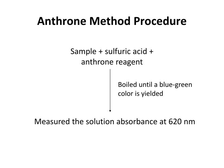 PPT - CARBOHYDRATE ANALYSIS PowerPoint Presentation - ID:637646
