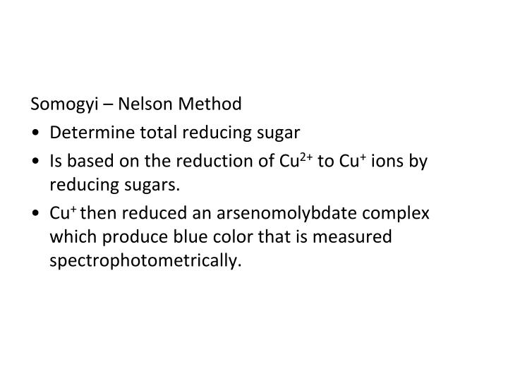 PPT - CARBOHYDRATE ANALYSIS PowerPoint Presentation - ID:637646