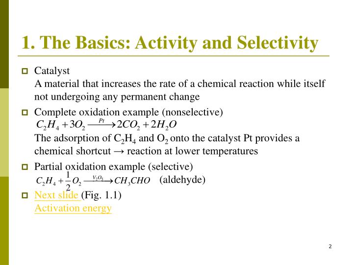 PPT - Catalyst Fundamentals PowerPoint Presentation - ID:638078