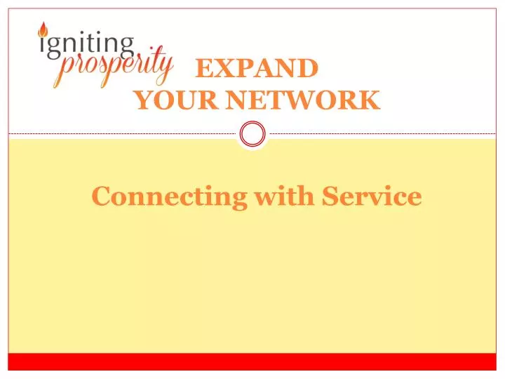 PPT - Expand Your Network PowerPoint Presentation, free download - ID ...
