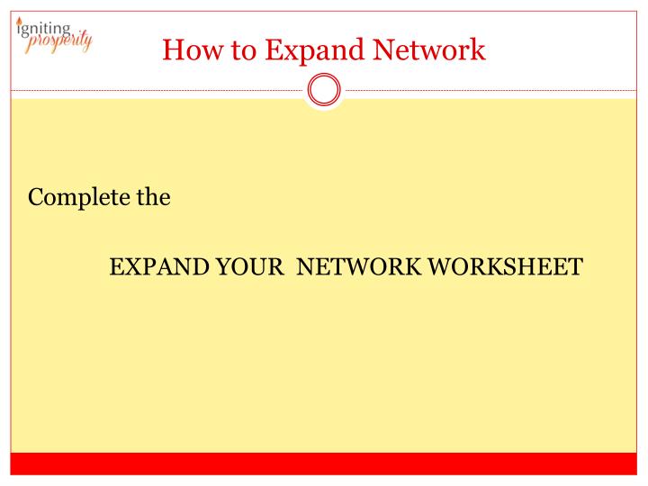 PPT - Expand Your Network PowerPoint Presentation - ID:638462