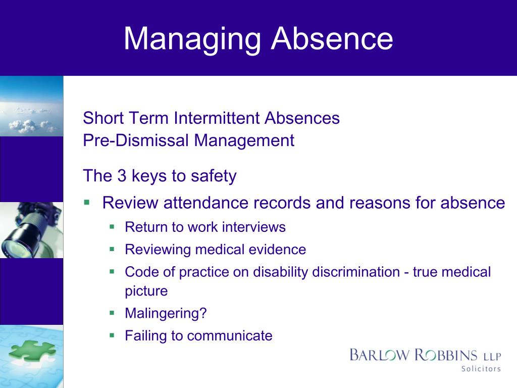 PPT - Barlow Robbins Employment Team PowerPoint Presentation, free ...