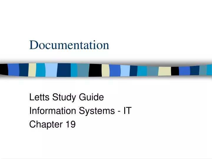 PPT - Documentation PowerPoint Presentation, free download - ID:639197