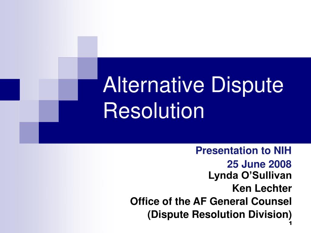 PPT - Alternative Dispute Resolution PowerPoint Presentation, free ... PPT - Alternative Dispute Resolution PowerPoint Presentation, free ...