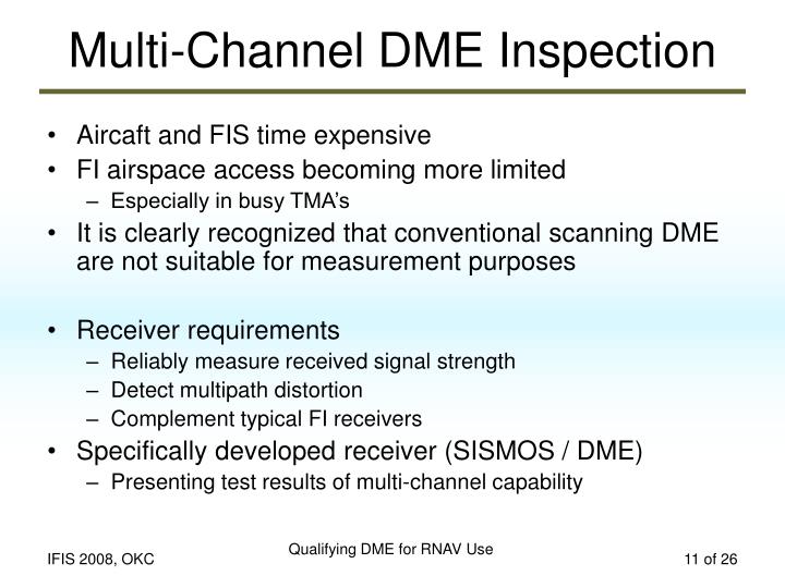 PPT - Qualifying DME for RNAV Use PowerPoint Presentation - ID:640620
