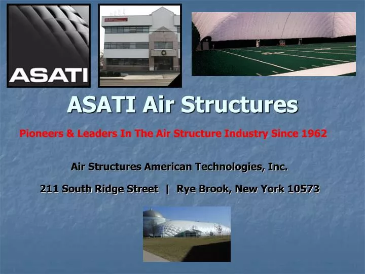 PPT - ASATI Air Structures PowerPoint Presentation, free download - ID ...