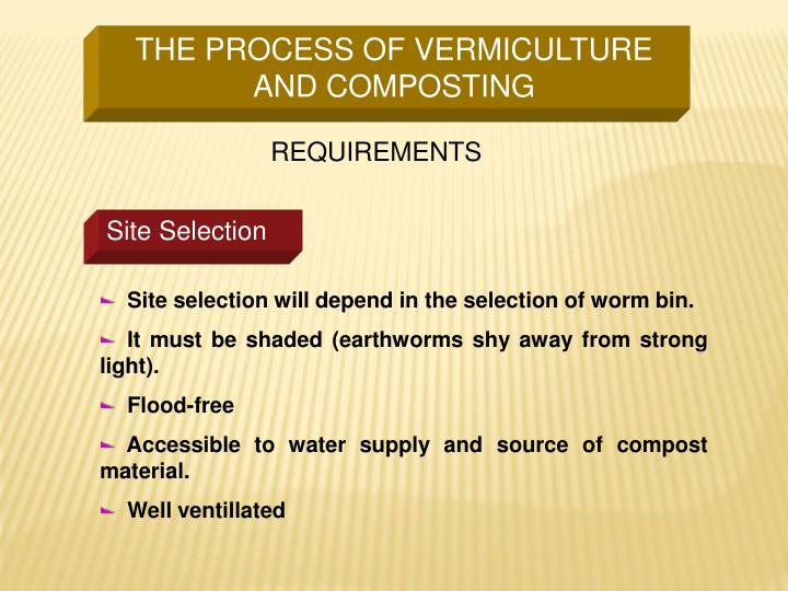 PPT - VERMICULTURE PowerPoint Presentation - ID:642278