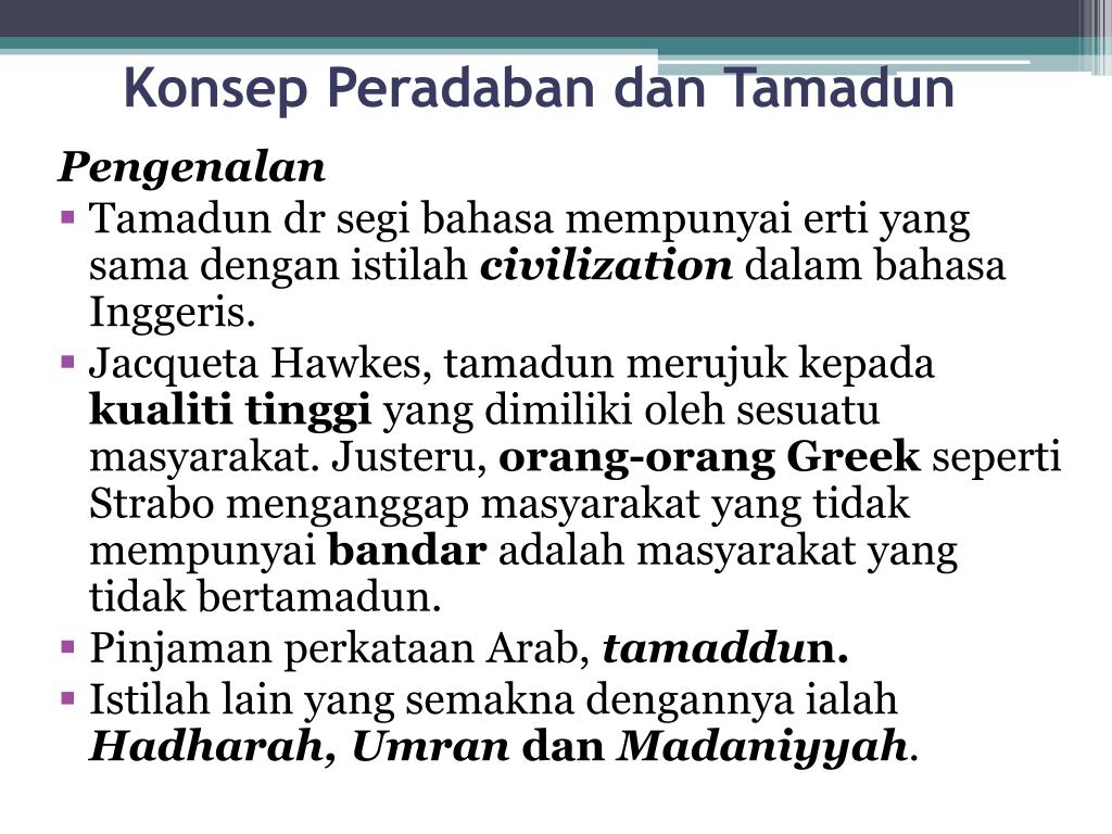PPT - ISLAM SEBAGAI PERADABAN DAN TAMADUN PowerPoint Presentation, free ...