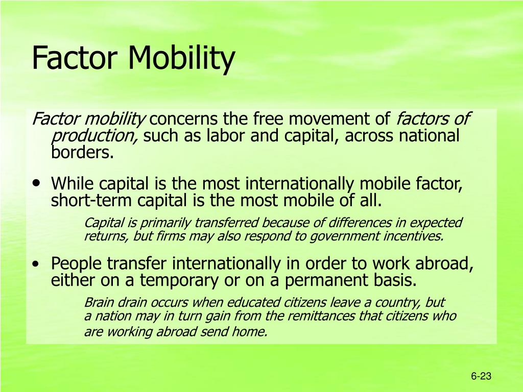 PPT - PART THREE THEORIES AND INSTITUTIONS: TRADE AND INVESTMENT ...