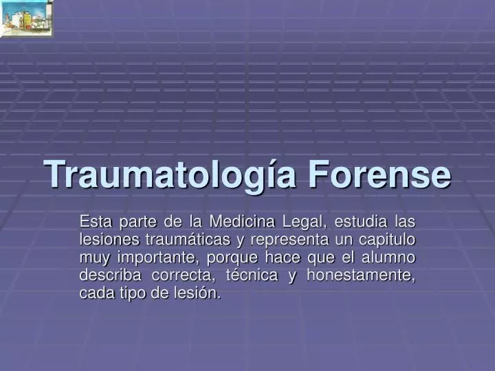 PPT - Traumatología Forense PowerPoint Presentation, free download - ID ...