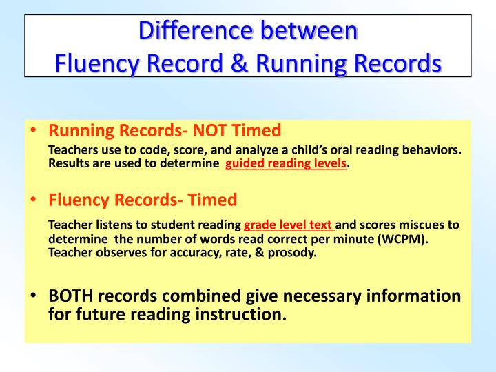 PPT - Text Complexity & Running Records Training PowerPoint ...