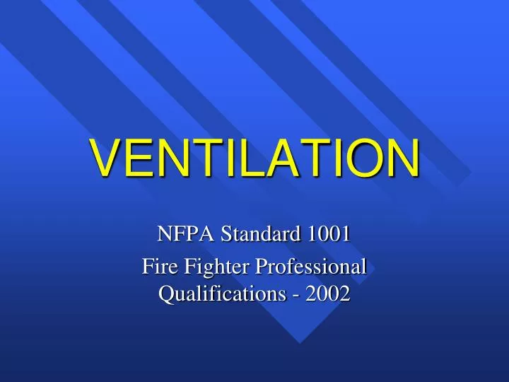PPT - VENTILATION PowerPoint Presentation, free download - ID:644555