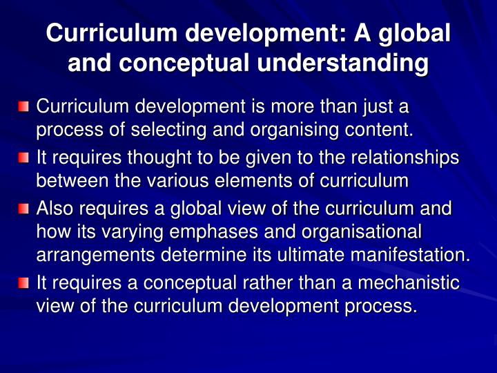 PPT - The Process of Curriculum Development PowerPoint Presentation ...