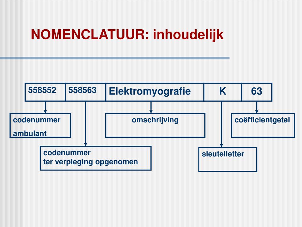 PPT - DE NOMENCLATUUR Instrument tot verdeling van het overheidsbudget ...