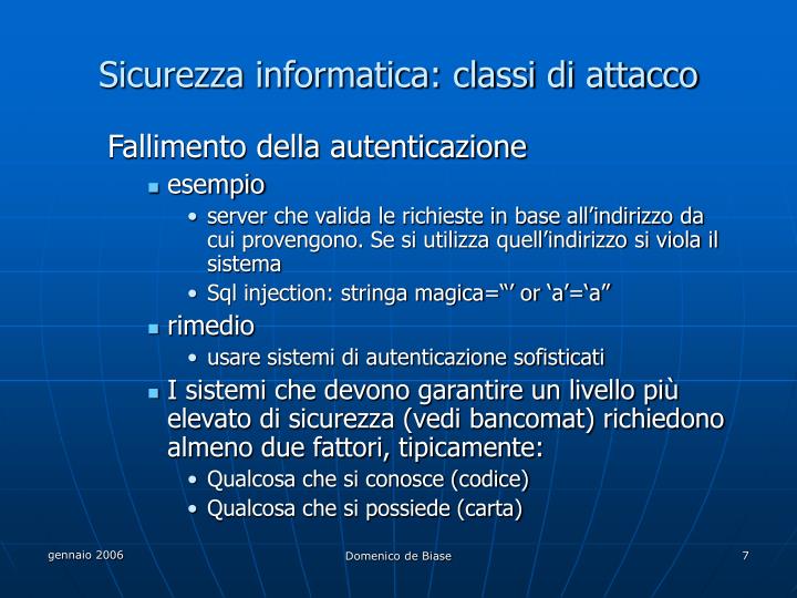 Ppt Sicurezza Informatica Powerpoint Presentation Id646032 9731