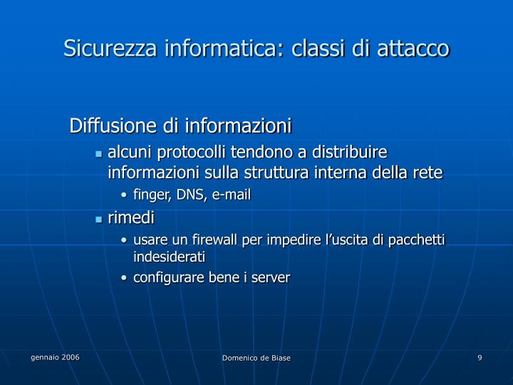 PPT - Sicurezza Informatica PowerPoint Presentation - ID:646032