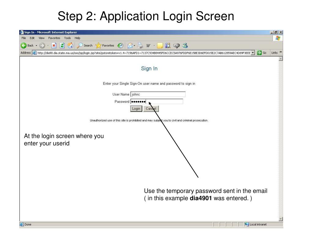 PPT - Step 1: Password Reset Email PowerPoint Presentation, free ...