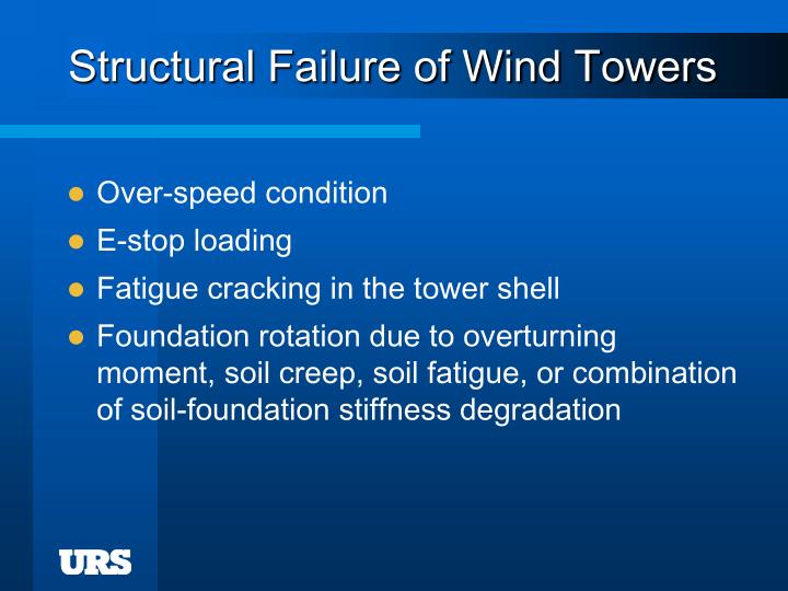 PPT - Analysis of Structural Failures of Wind Towers PowerPoint ...