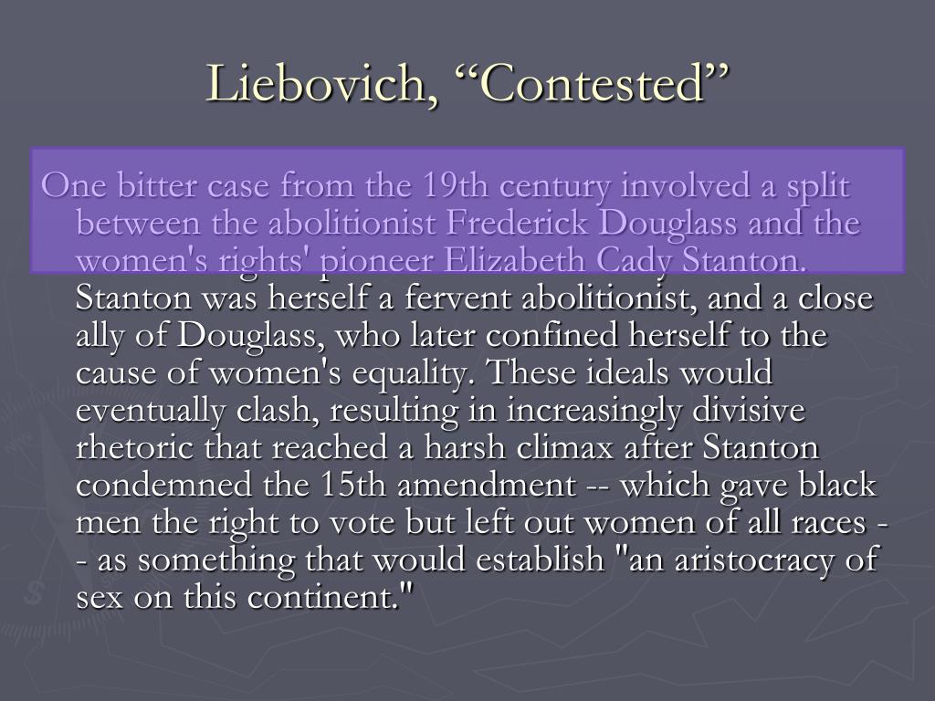 PPT - What is Freedom?: Women , Gender, and Reconstruction PowerPoint ...