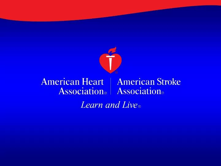 PPT - Update to the AHA/ASA Recommendations for the Prevention of ...