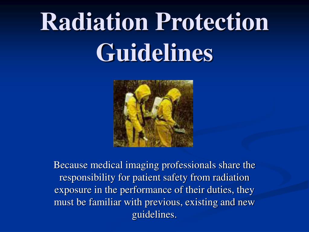 Ppt Introduction To Radiation Protection Powerpoint Presentation