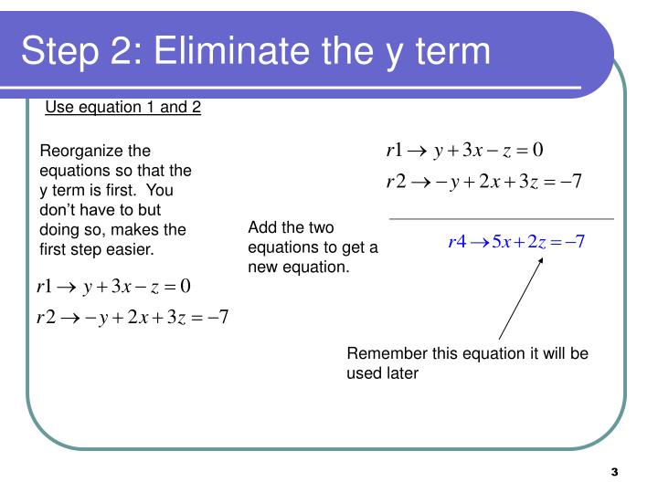 PPT - Echelon Method PowerPoint Presentation - ID:648649