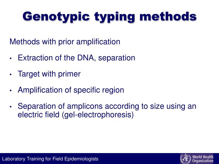 PPT - Typing methods for bacteria PowerPoint Presentation - ID:650594