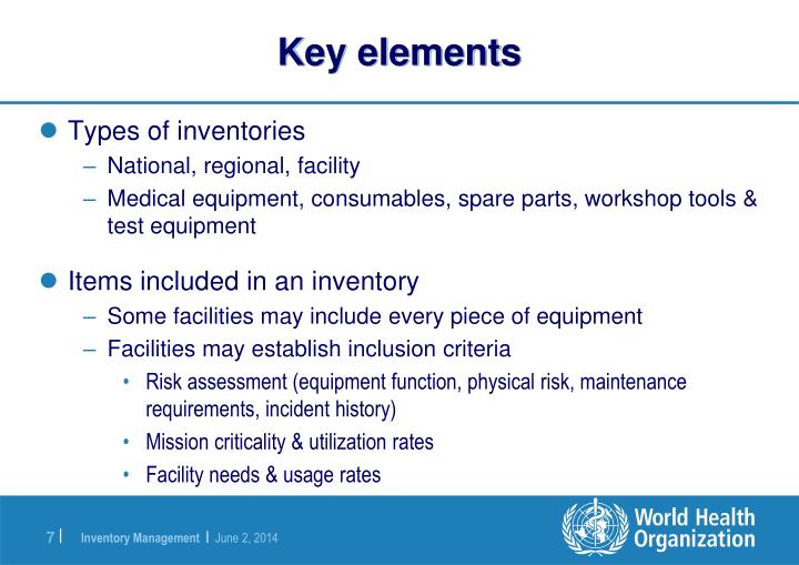 PPT - Introduction to medical equipment inventory management PowerPoint ...