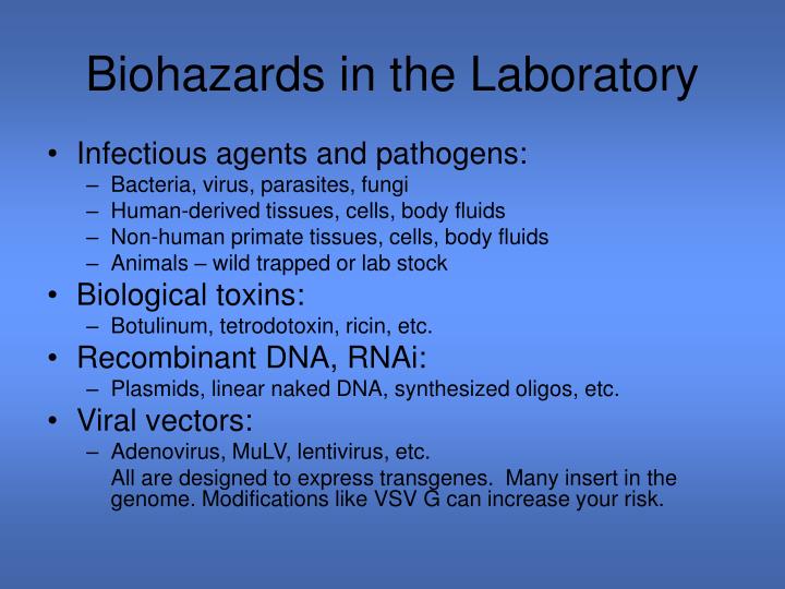 PPT - Biological Safety PowerPoint Presentation - ID:650917