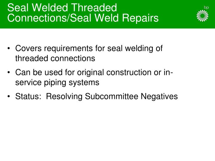 PPT - Review of ASME Guidance Articles on Repair Strategies PowerPoint ...