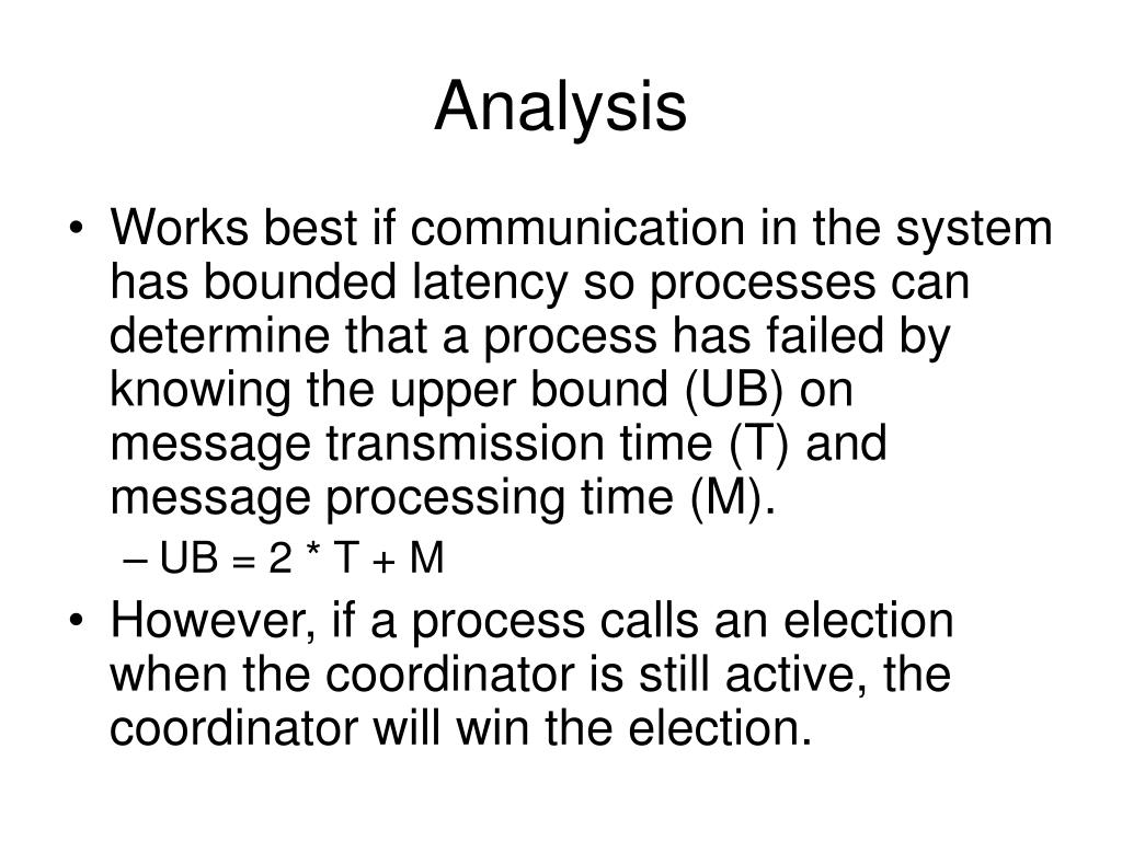 Ppt Election Algorithms And Distributed Processing Powerpoint