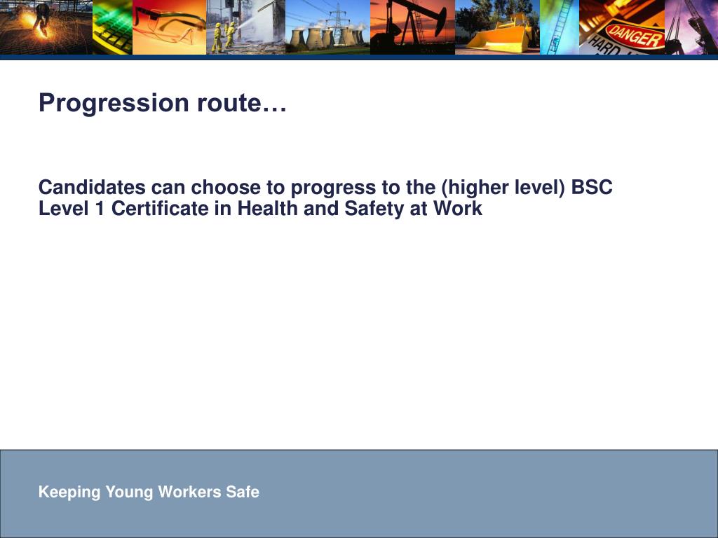 PPT - A qualification to keep young people healthy and safe at work ...
