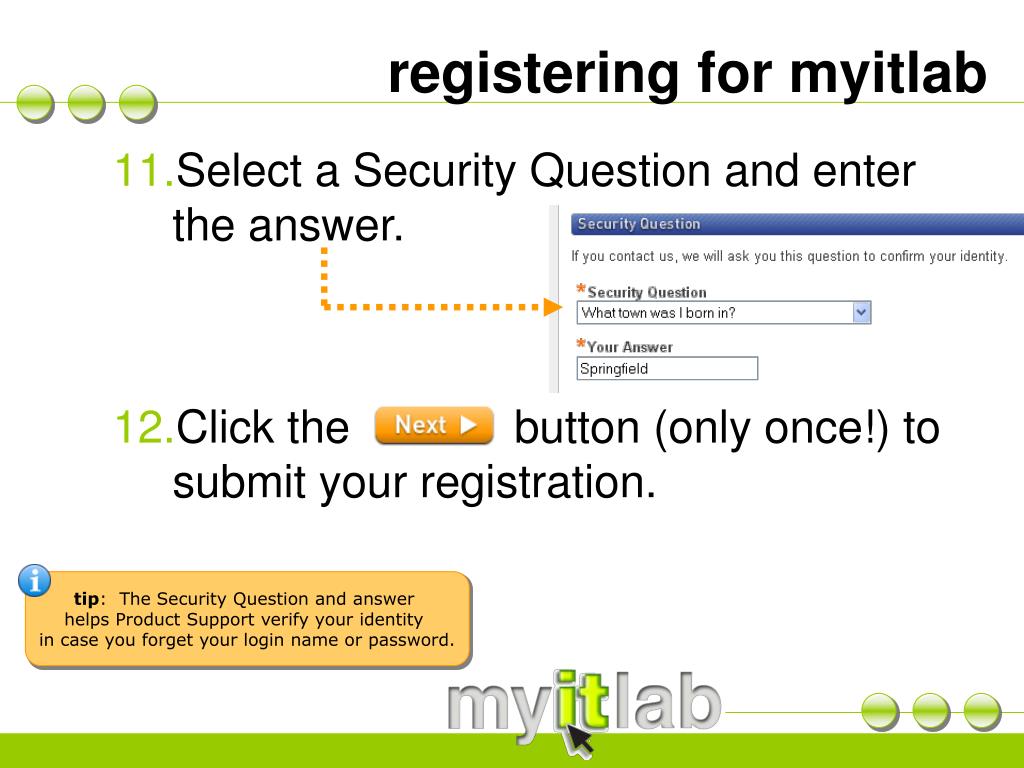 PPT - Step-by-Step Guide to Register and Enroll in MyITLab Courses ...