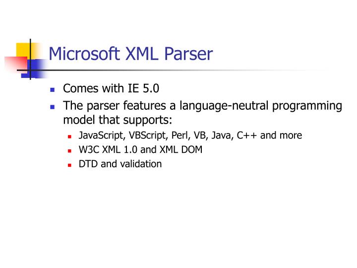 PPT - XML Introduction PowerPoint Presentation - ID:653964