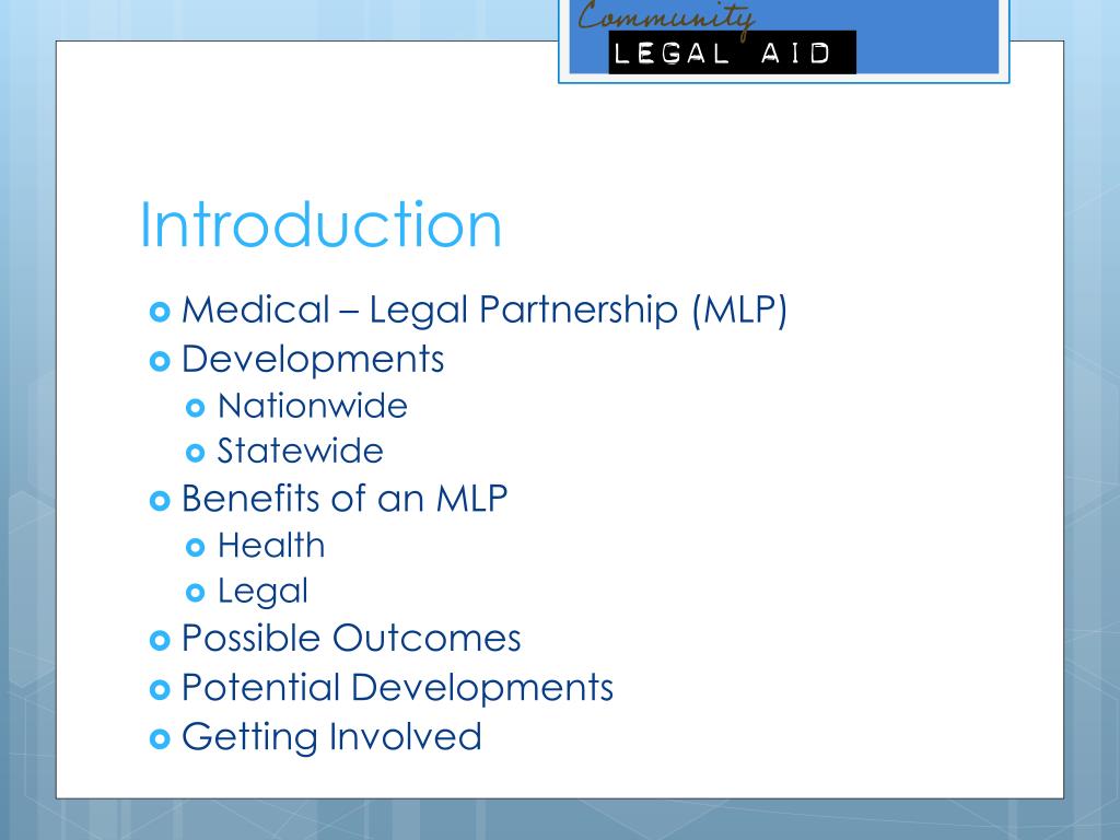 PPT - Medical – Legal Partnerships PowerPoint Presentation, free ...