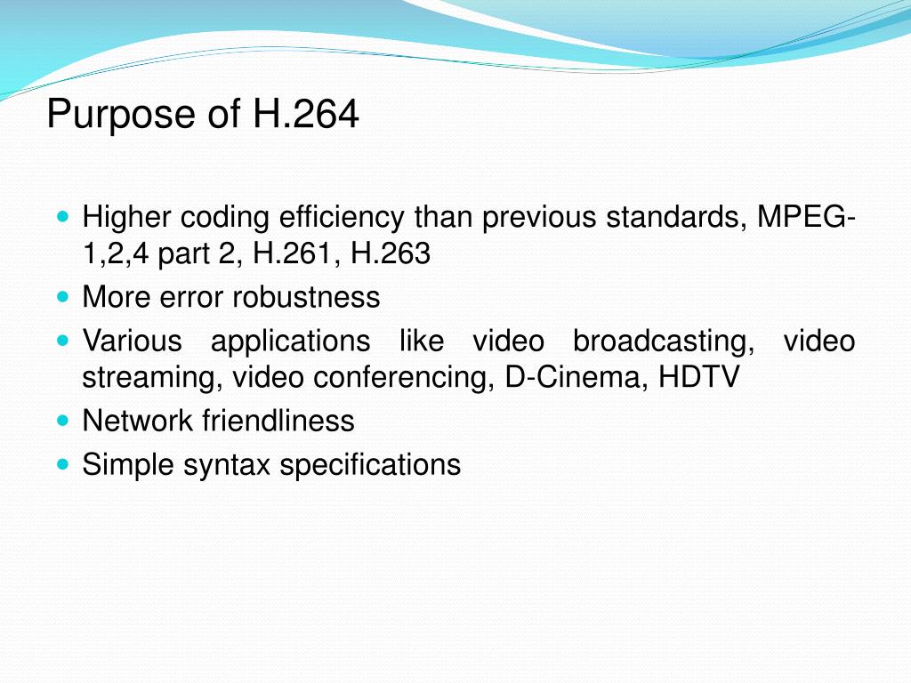 Ppt Hybrid Error Concealment Method Based On H 264 Standard For Wireless Transmission Ee5359